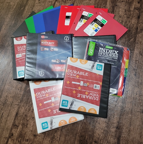 Pen & Gear | Office | Nwt Pen Gear Avery Mead Five Star 4 Pc Binder ...